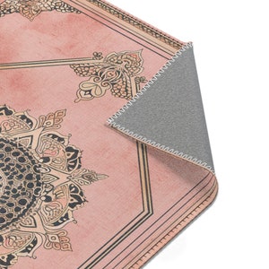 Pink Turkish Rug Pink Oushka Rug Pink Coquette Room Decor for Her Pink ...