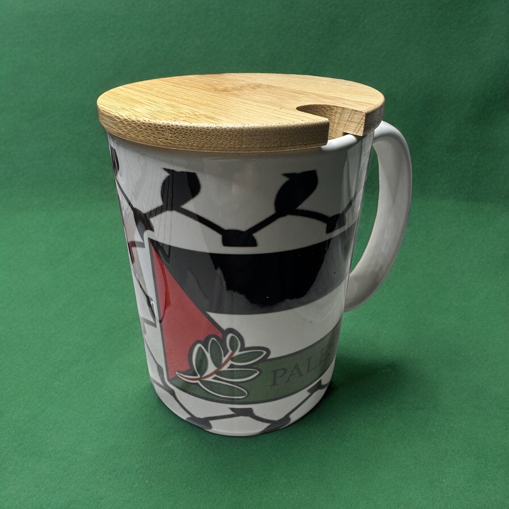 15oz. Mug With Lid palestine Flag Great for Supporting Palestine ...