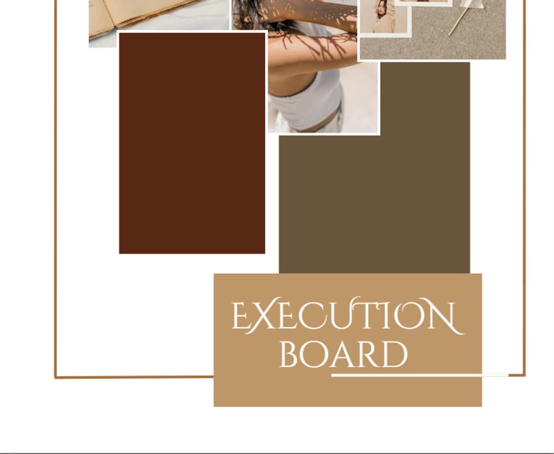 Vision Board: Execution Plan - Etsy