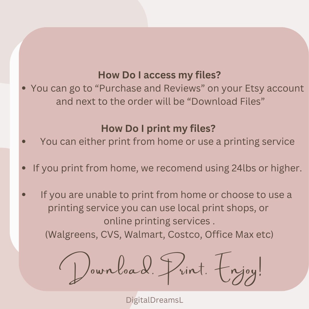 Minimalist Printable Wall Art | Educational Poster | Children Digital ...