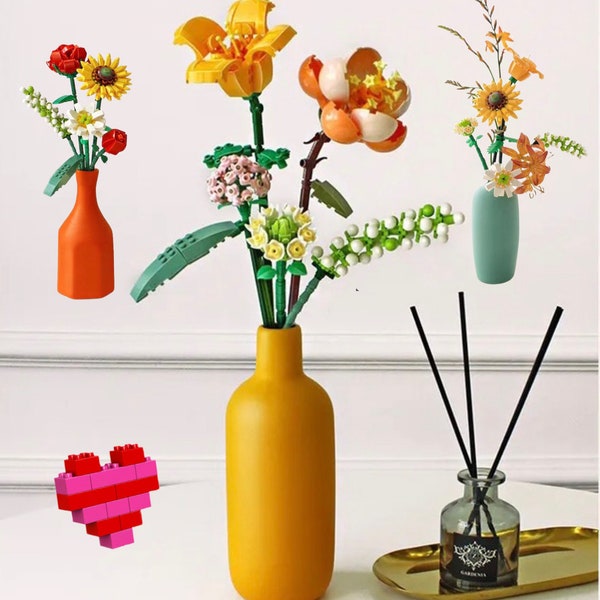 Flower Bouquet Building Blocks - Etsy