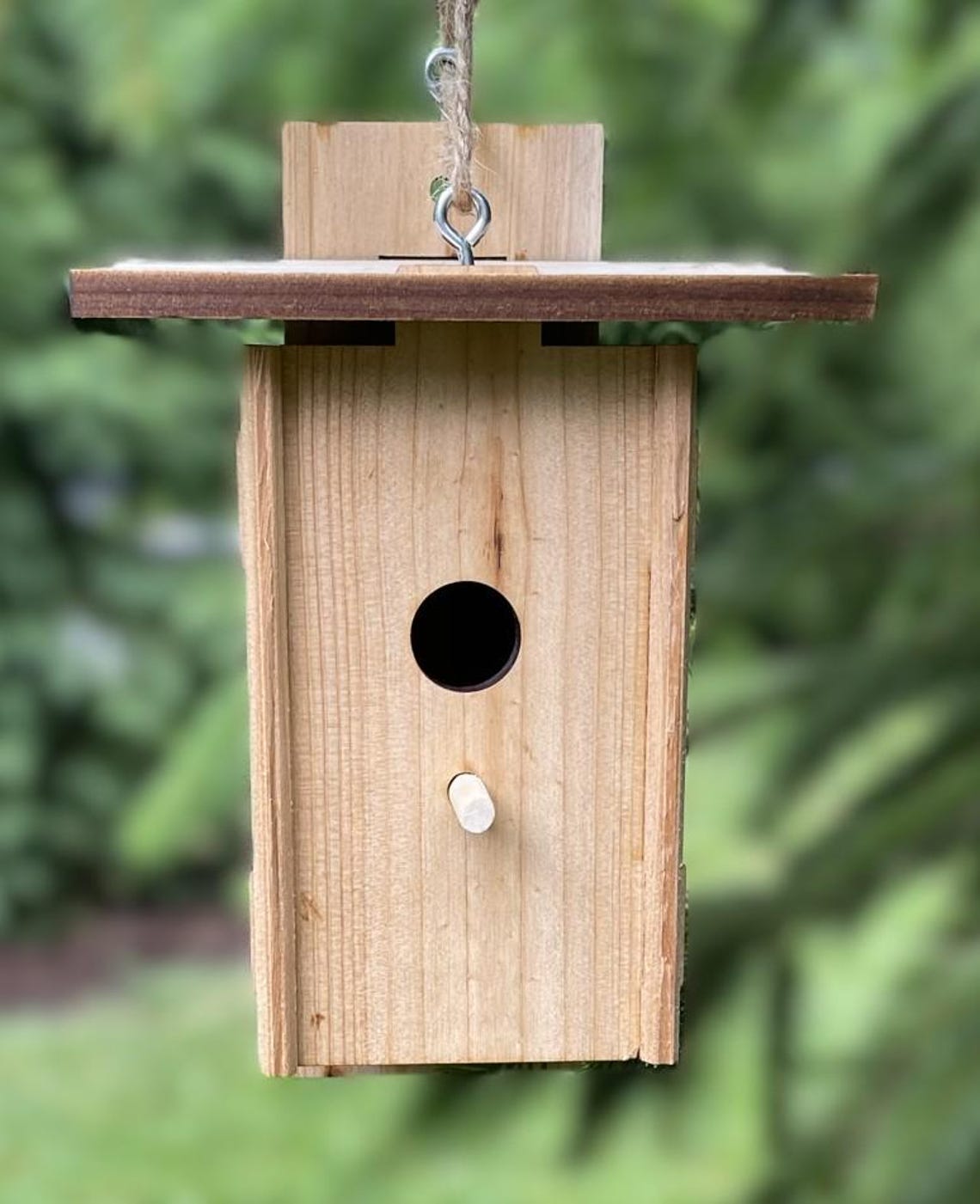 Hummingbird House, All Natural Pacific Cedar - Etsy