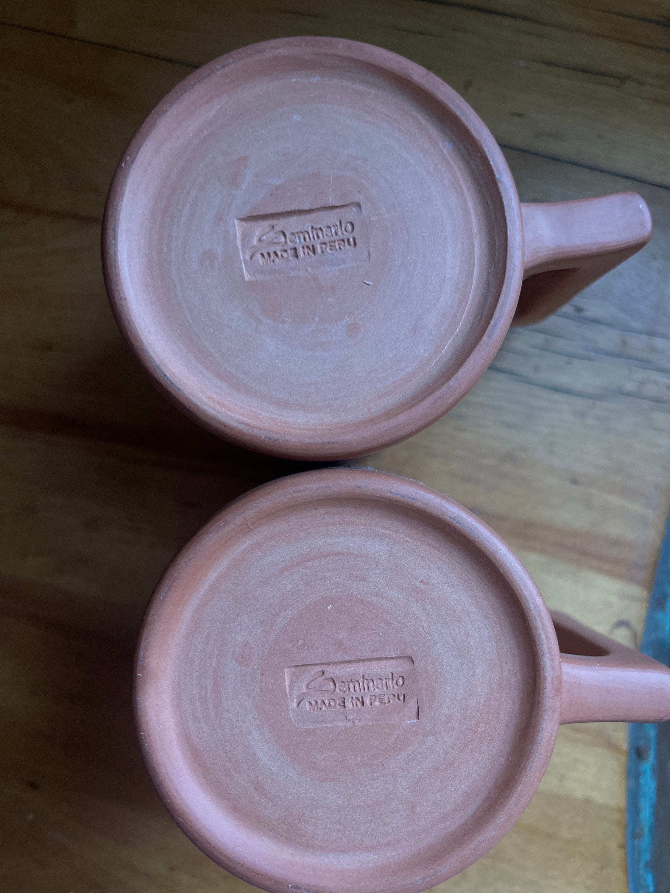 Set of Seminario Urubamba Cusco Peru Hand Made Pottery Coffee Mugs - Etsy