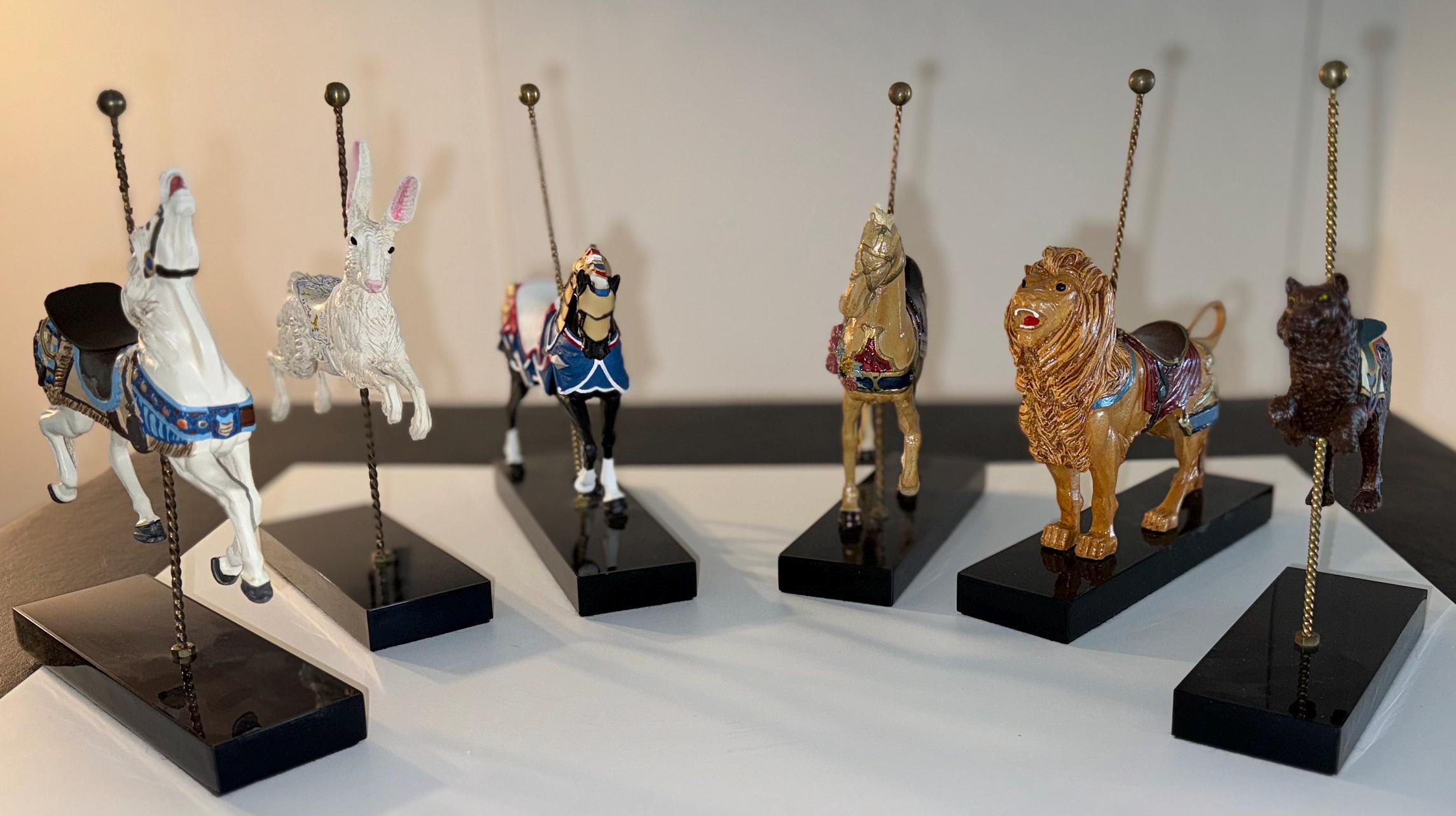 The Art of the Carousel- the Hamilton Collection- Set of 6 - Etsy