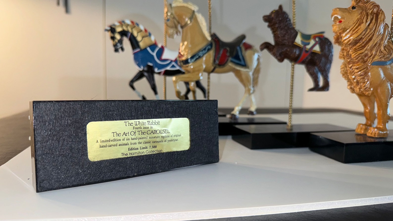 The Art of the Carousel- the Hamilton Collection- Set of 6 - Etsy