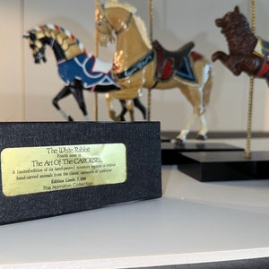 The Art of the Carousel- the Hamilton Collection- Set of 6 - Etsy