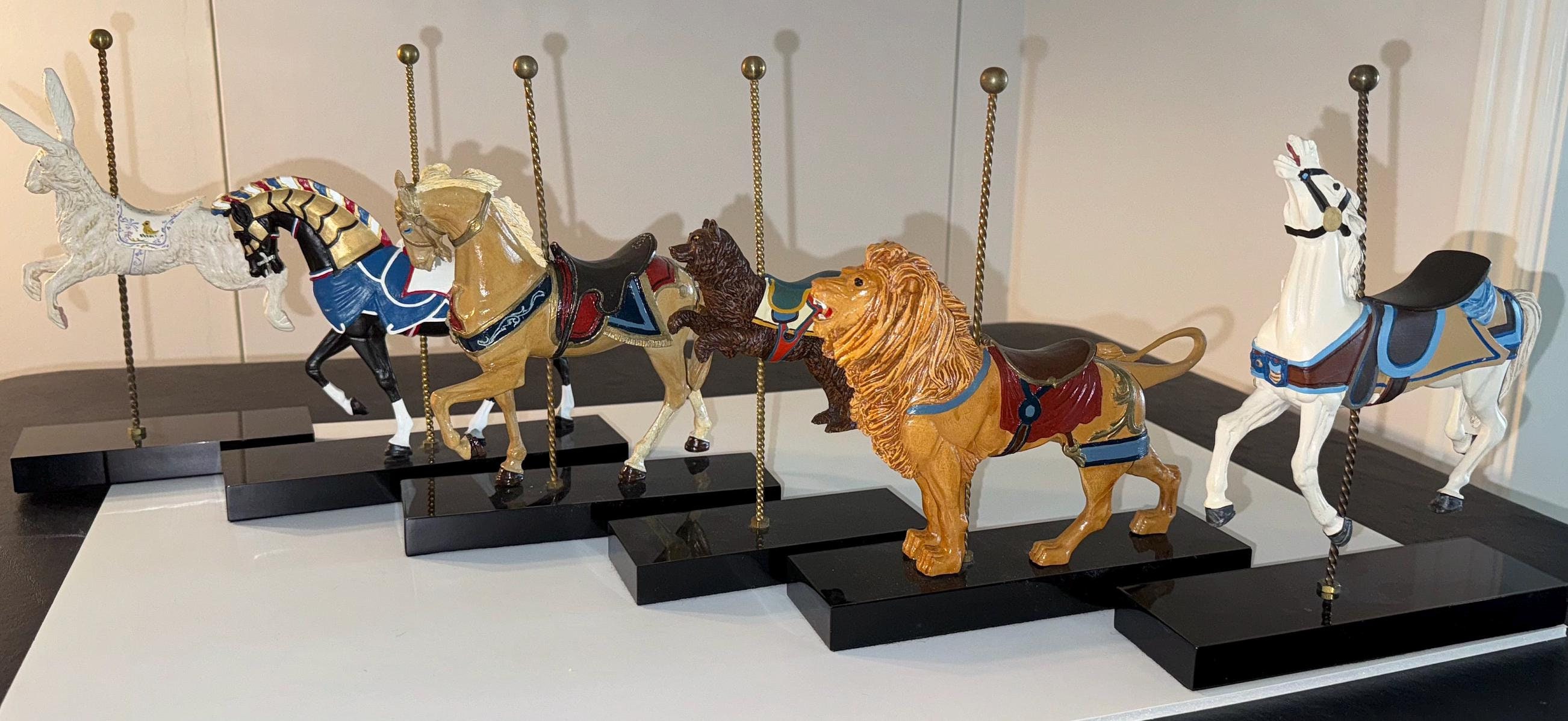 The Art of the Carousel- the Hamilton Collection- Set of 6 - Etsy