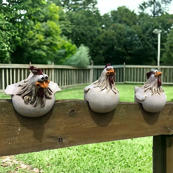 Chicken Statue - Etsy