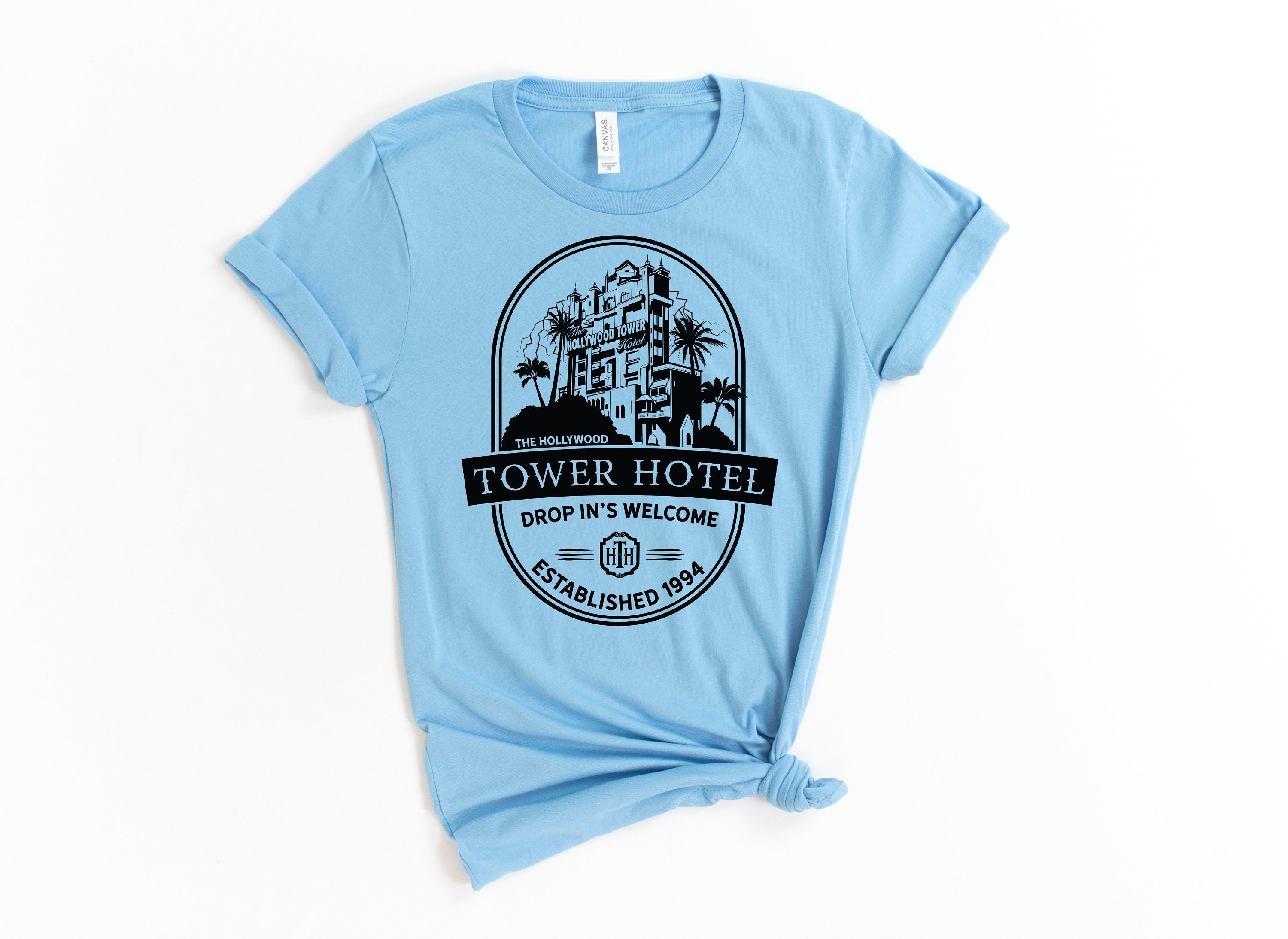 The Hollywood Tower Hotel Shirt, Hollywood Studios Shirt, Tower of ...