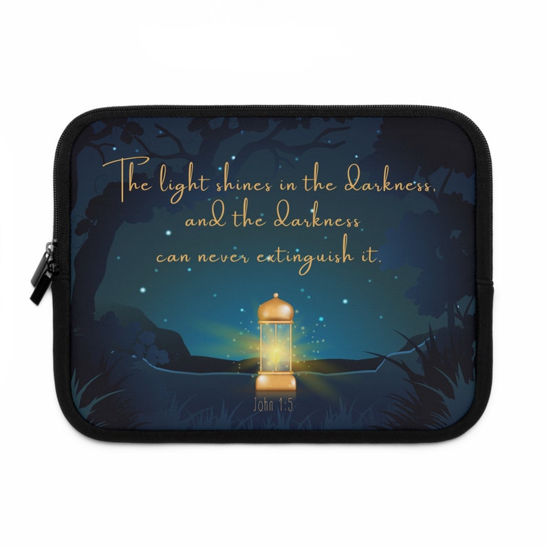 Faithful Christian Laptop Case - Tech Protection - the the Light in ...