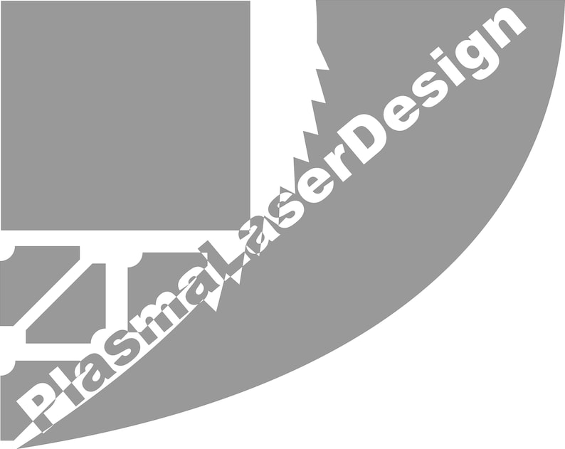 Root Hook Mini Excavator Vector DXF SVG - Etsy