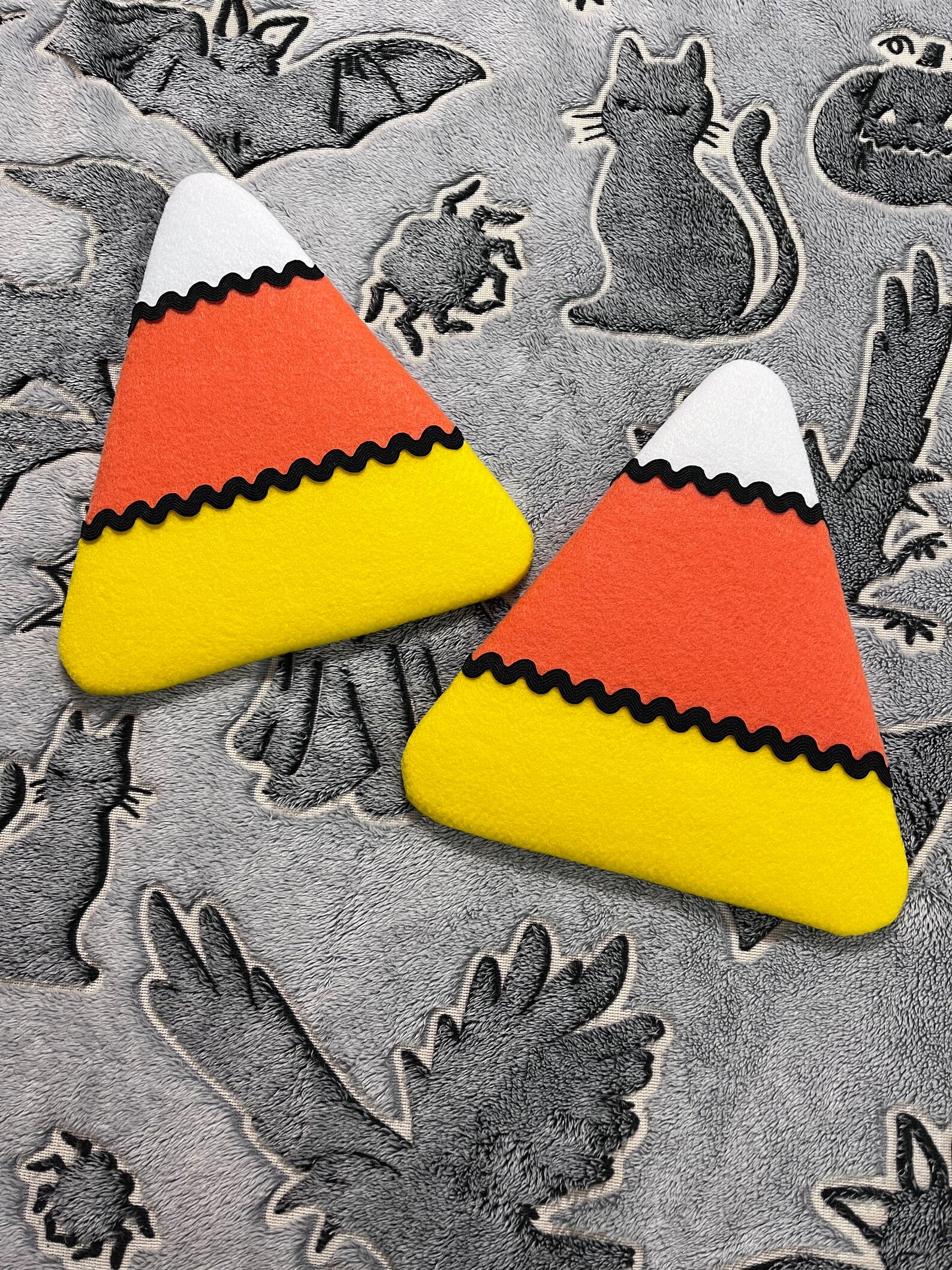 Candy Corn Halloween Wreath Attachment, Candy Corn Accessory, Garland ...