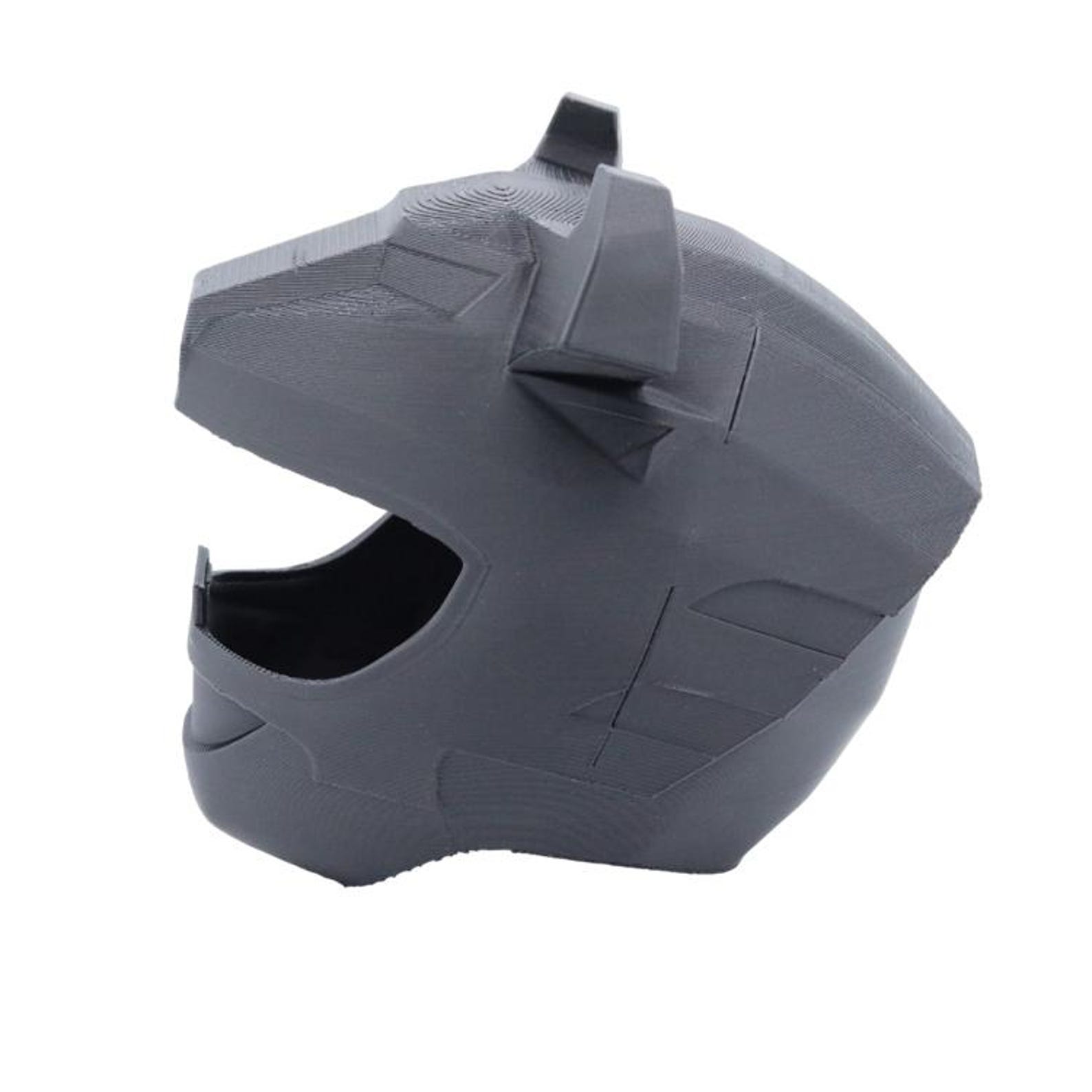 3D Printed Power Rangers Wild Force Black Ranger Helmet Kit - Etsy