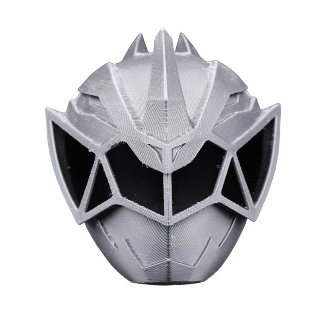 3D Printed Power Rangers Black Dino Fury Helmet Kit - DIY Customizable ...