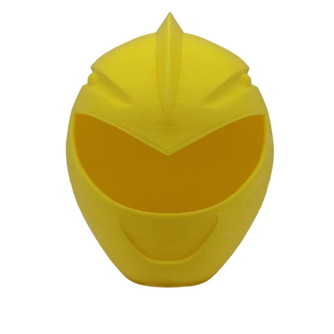 3D Printed Power Rangers Dino Thunder Yellow Ranger Helmet Kit - Etsy