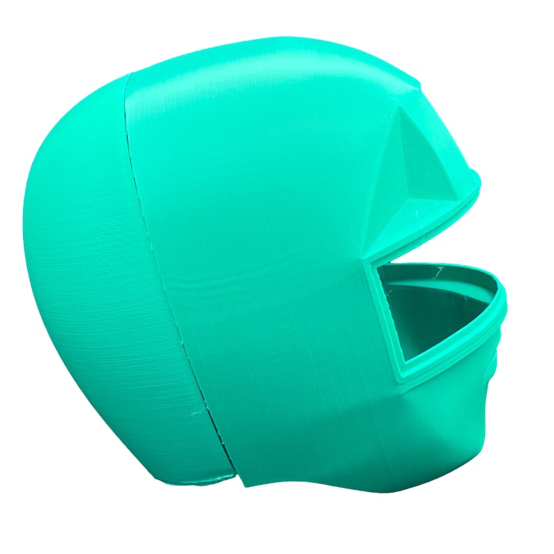 Green Zeo Power Rangers Helmet Kit - Etsy