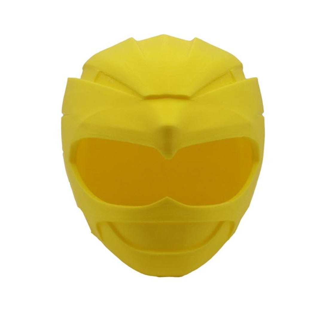 3D Printed Power Rangers Wild Force Yellow Ranger Helmet Kit - Etsy