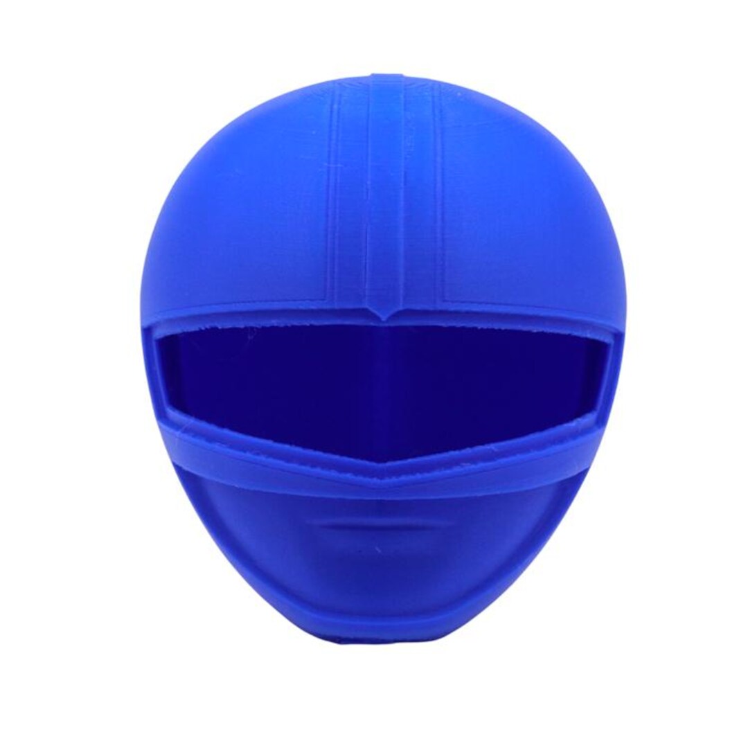 3D Printed Power Rangers Time Force Blue Ranger Helmet Kit - Etsy