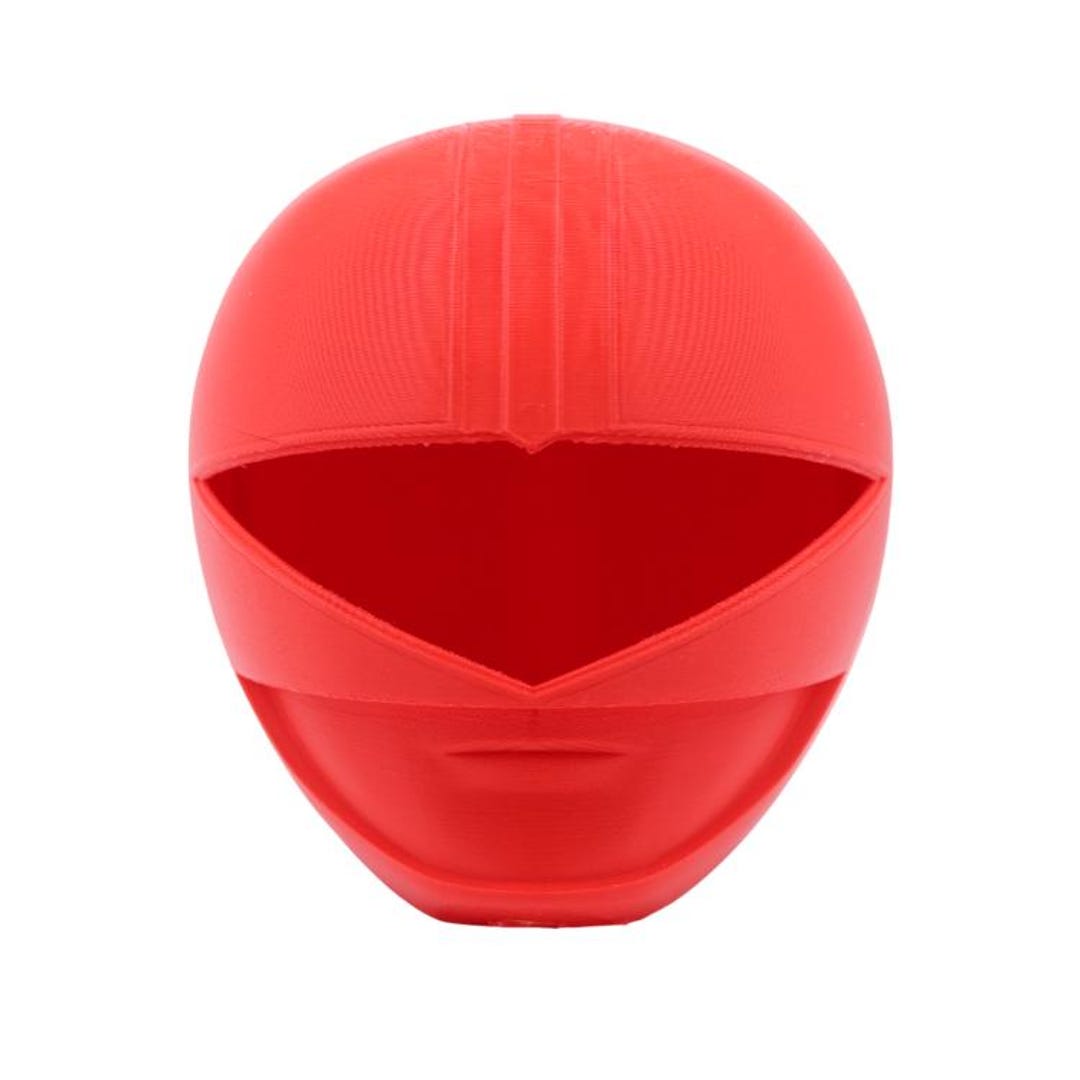 3D Printed Power Rangers Time Force Red Ranger Helmet Kit - Etsy