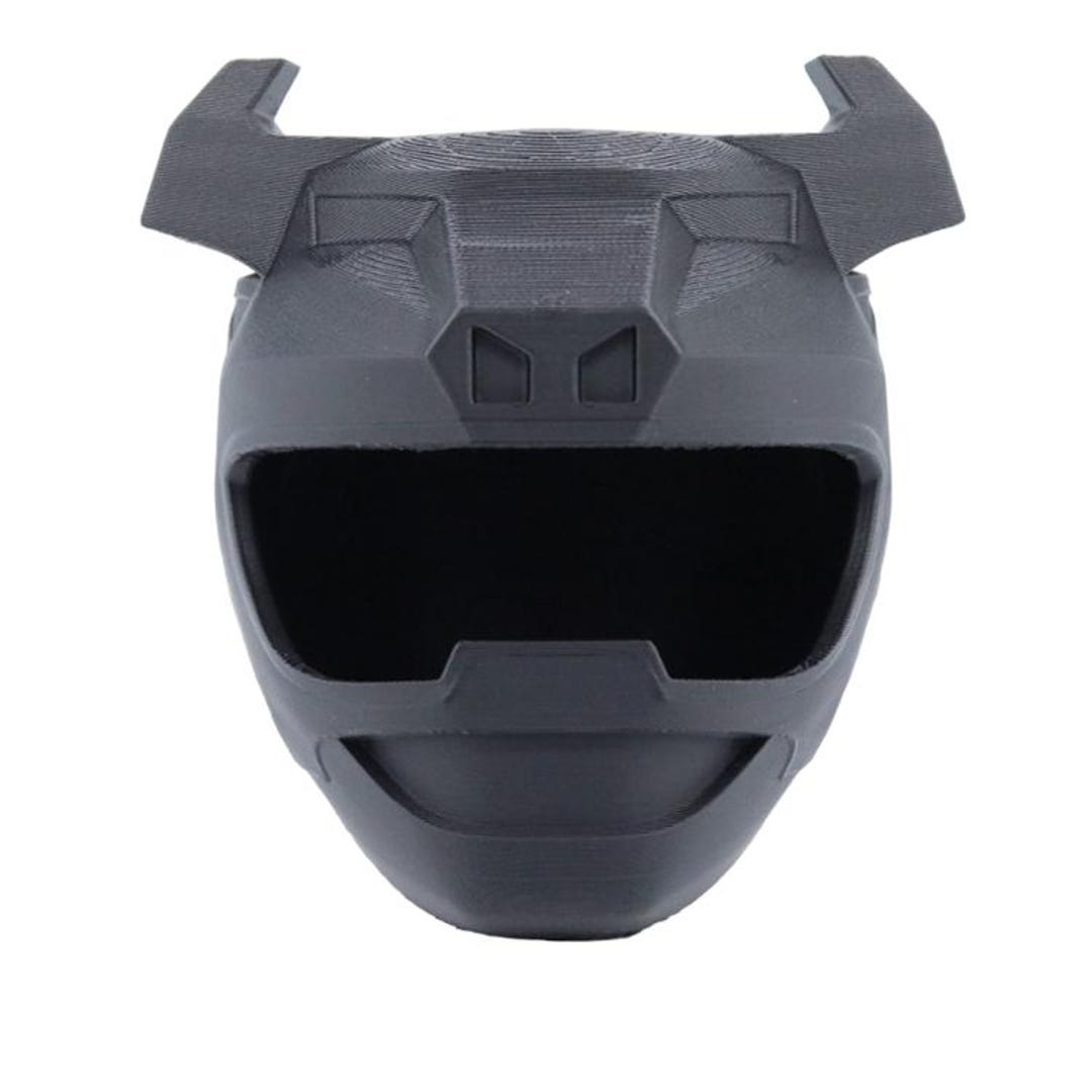 3D Printed Power Rangers Wild Force Black Ranger Helmet Kit - Etsy