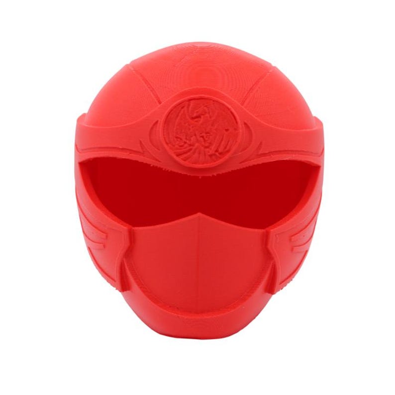 3D Printed Power Rangers Ninja Storm Red Ranger Helmet Kit - Etsy