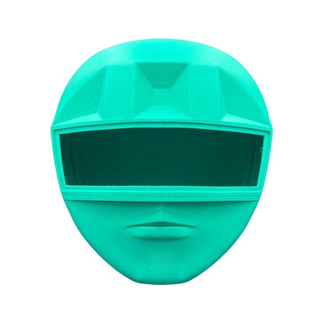Green Zeo Power Rangers Helmet Kit - Etsy