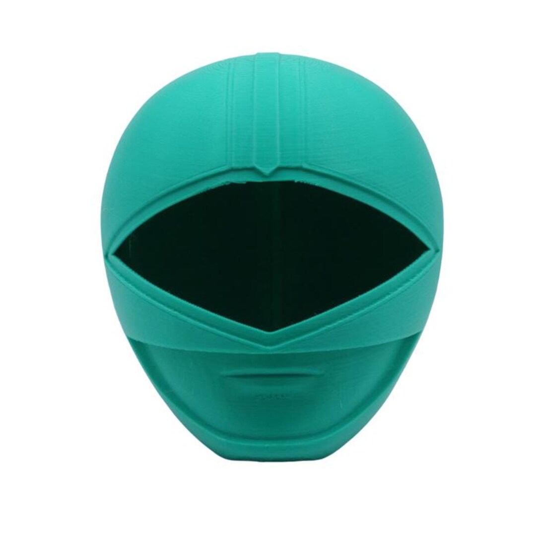 3D Printed Power Rangers Time Force Green Ranger Helmet Kit - Etsy