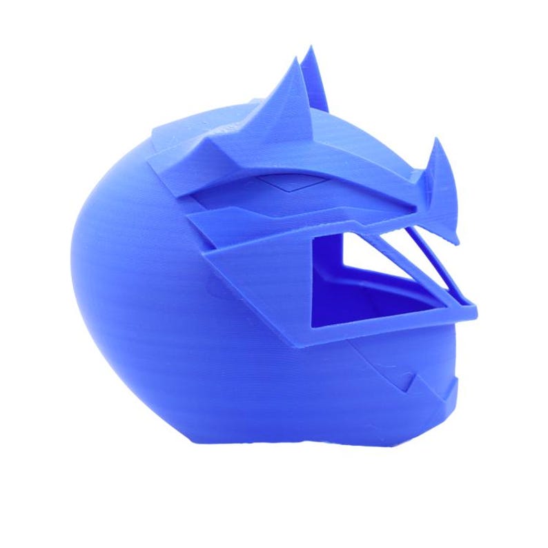 3D Printed Power Rangers Dino Fury Blue Ranger Helmet Kit - Etsy