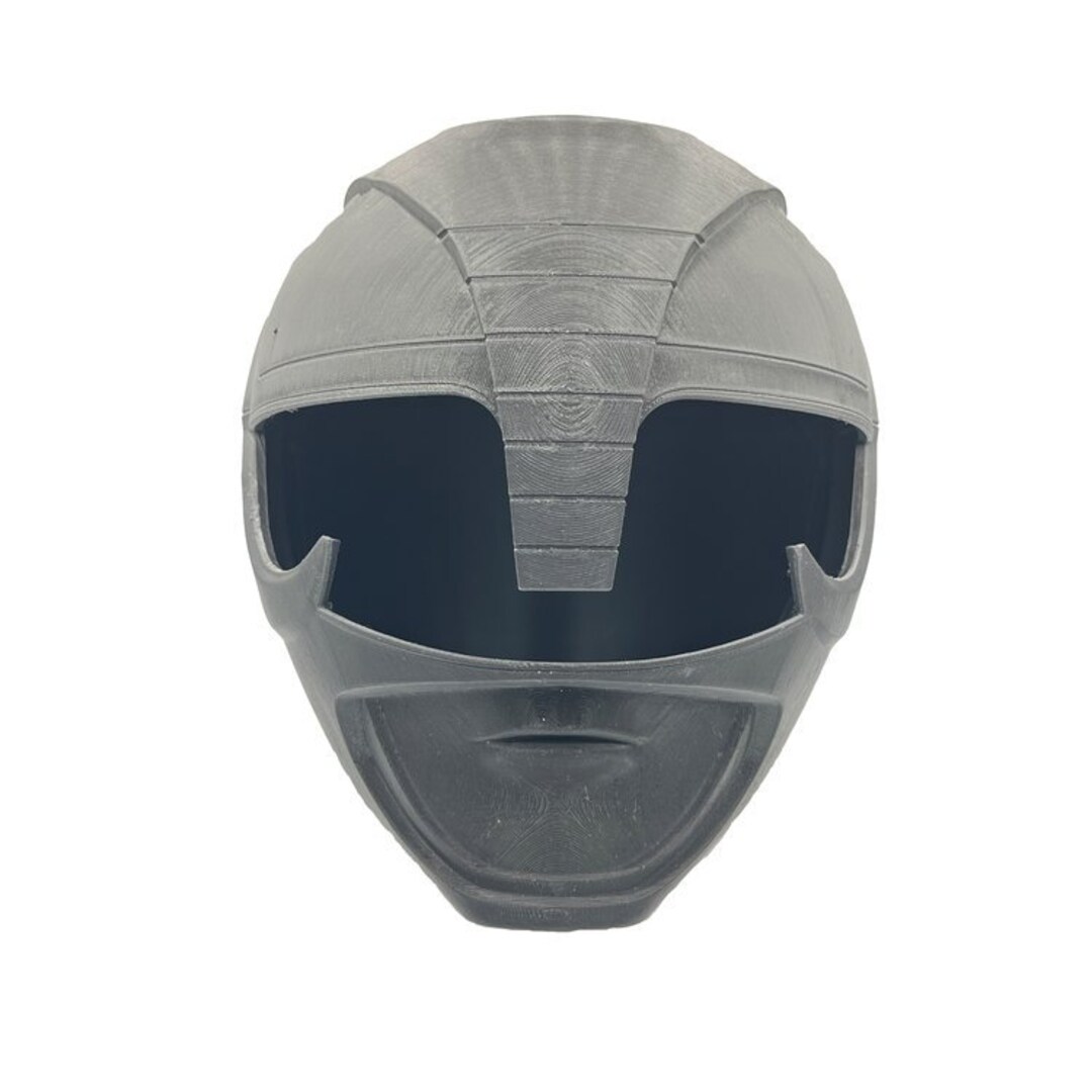 3D Printed Black Power Ranger MMPR Helmet Kit - Premium Cosplay ...