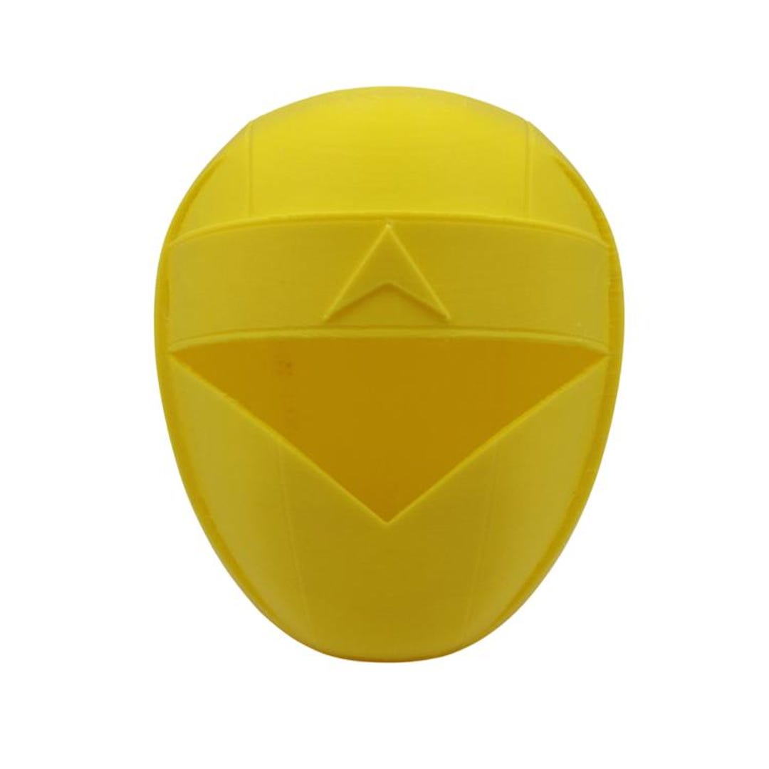 3D Printed Power Rangers Alien Yellow Ranger Helmet Kit – Custom ...