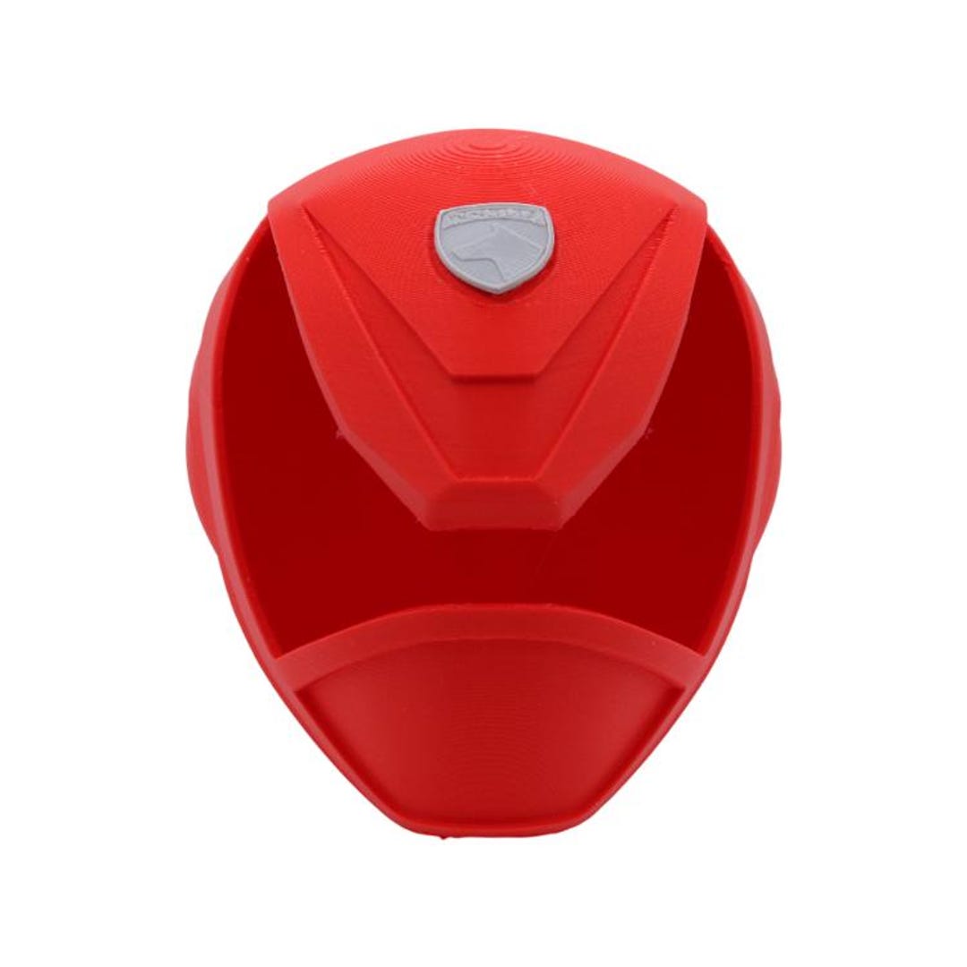 High-quality 3D Printed Red SPD Power Rangers Helmet Kit - Premium DIY ...