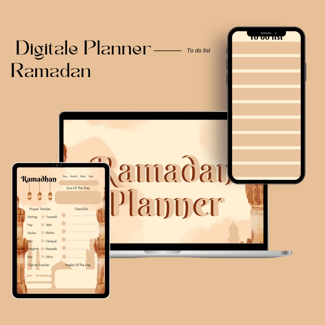 Ramadan Planner Ramadan 2024 Printable Digital Ramadan Planner Ramadan ...