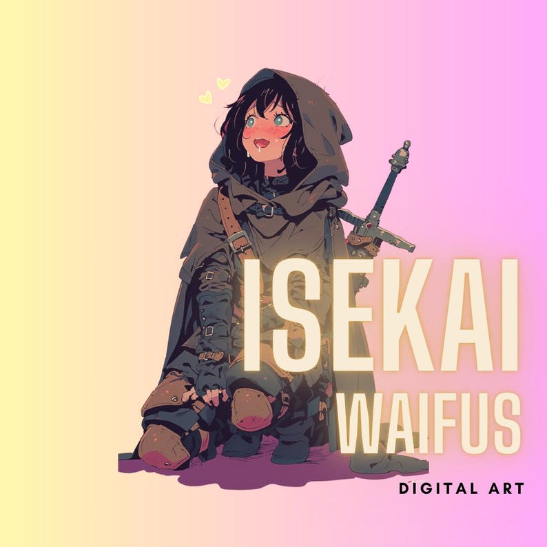 Isekai Waifus Bundle - Etsy