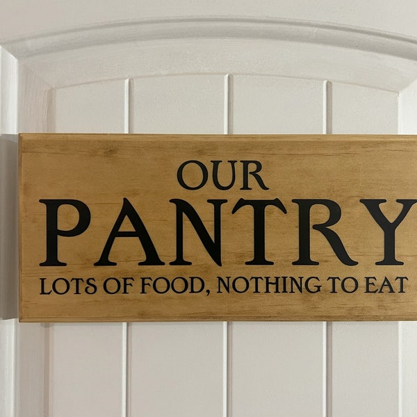 Pantry Sign - Etsy