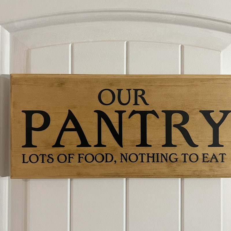 Pantry Sign - Etsy