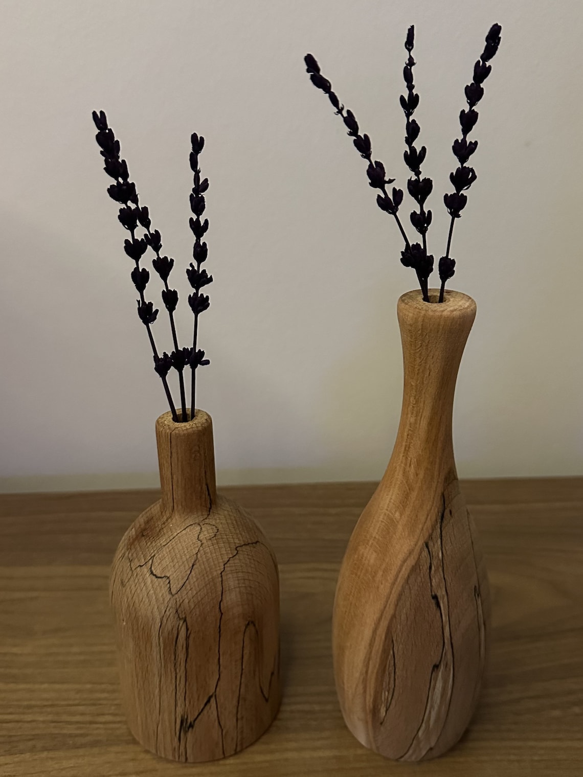 Wooden Vase Set , Flower Vase , New Home Gift , Handmade Wooden Home ...