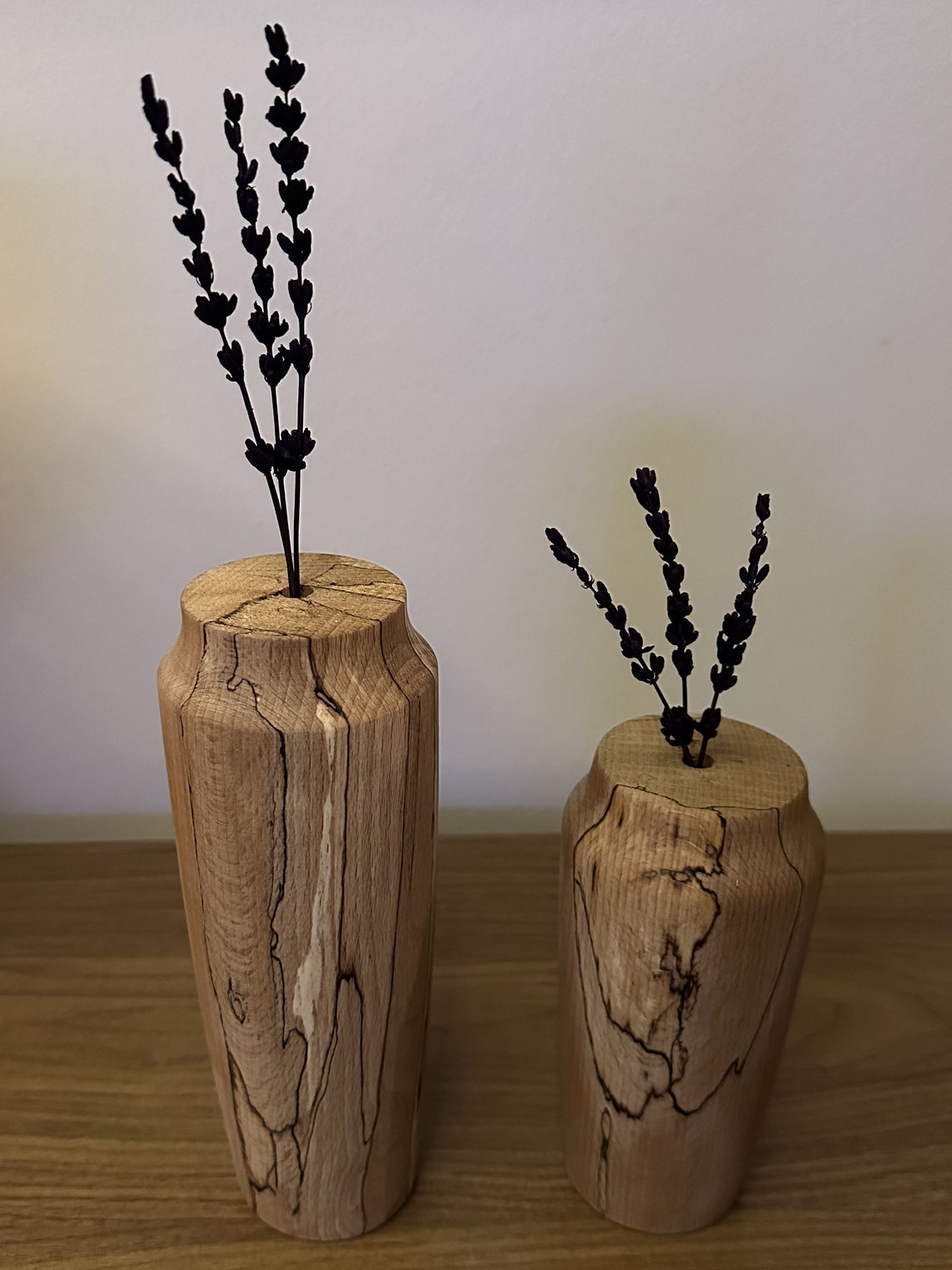 Wooden Vase Set , Flower Vase , New Home Gift , Handmade Wooden Home ...