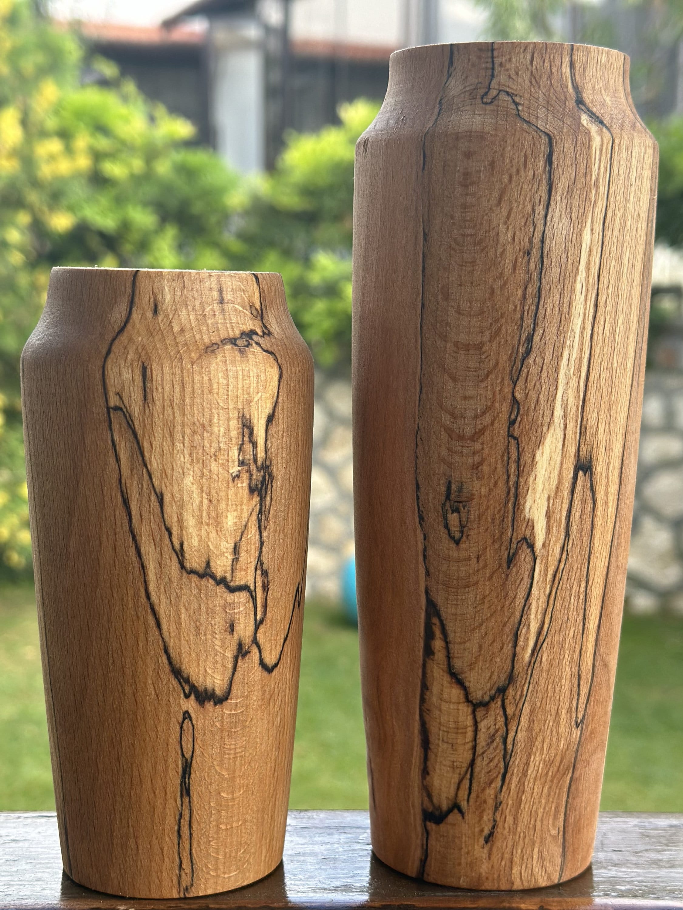 Wooden Vase Set , Flower Vase , New Home Gift , Handmade Wooden Home ...