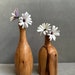 Wooden Vase Set , Flower Vase , New Home Gift , Handmade Wooden Home ...