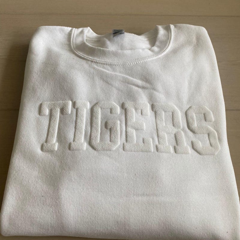 Embossed Sweatshirt - Etsy