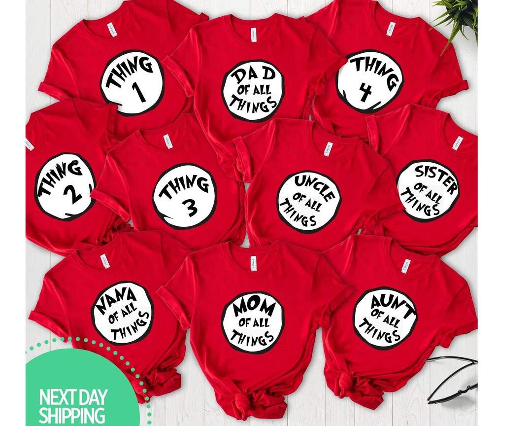 Customizable Thing Shirts, Thing Shirts, Thing Numbers, Thing 1,2,3,4,5 ...