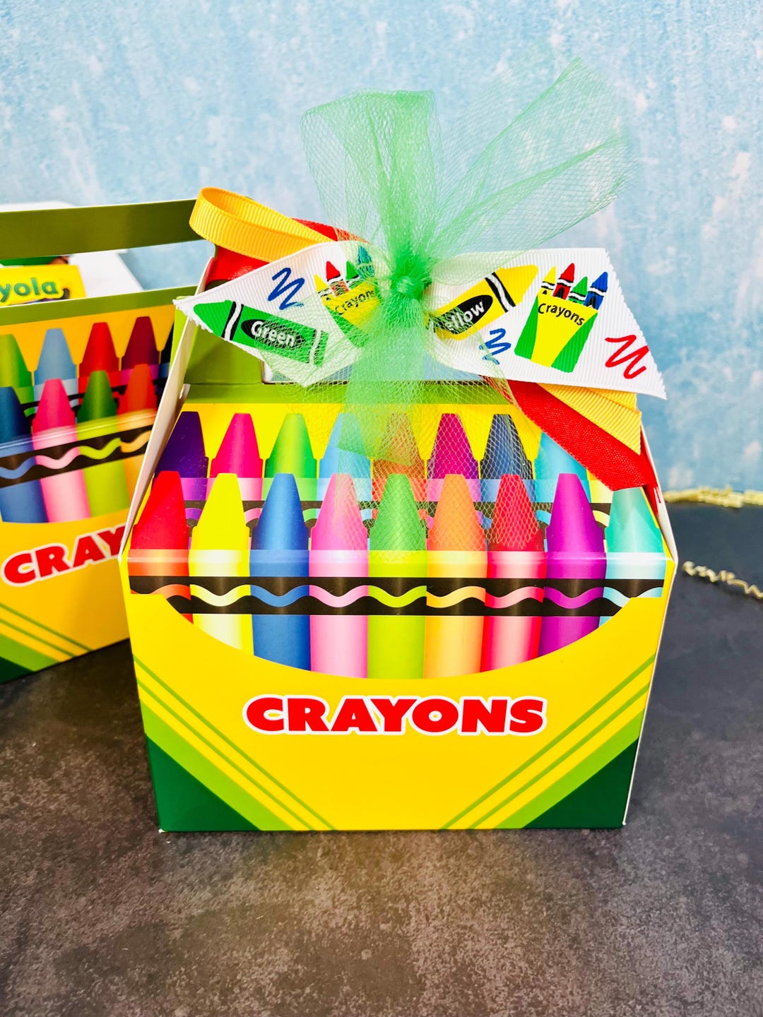 Crayon Box Back to School Favor/class Gift - Etsy