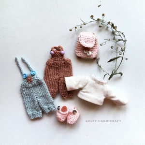 Video Tutorial+pdf Pattern on How to Make Small Miniature Baby Doll ...