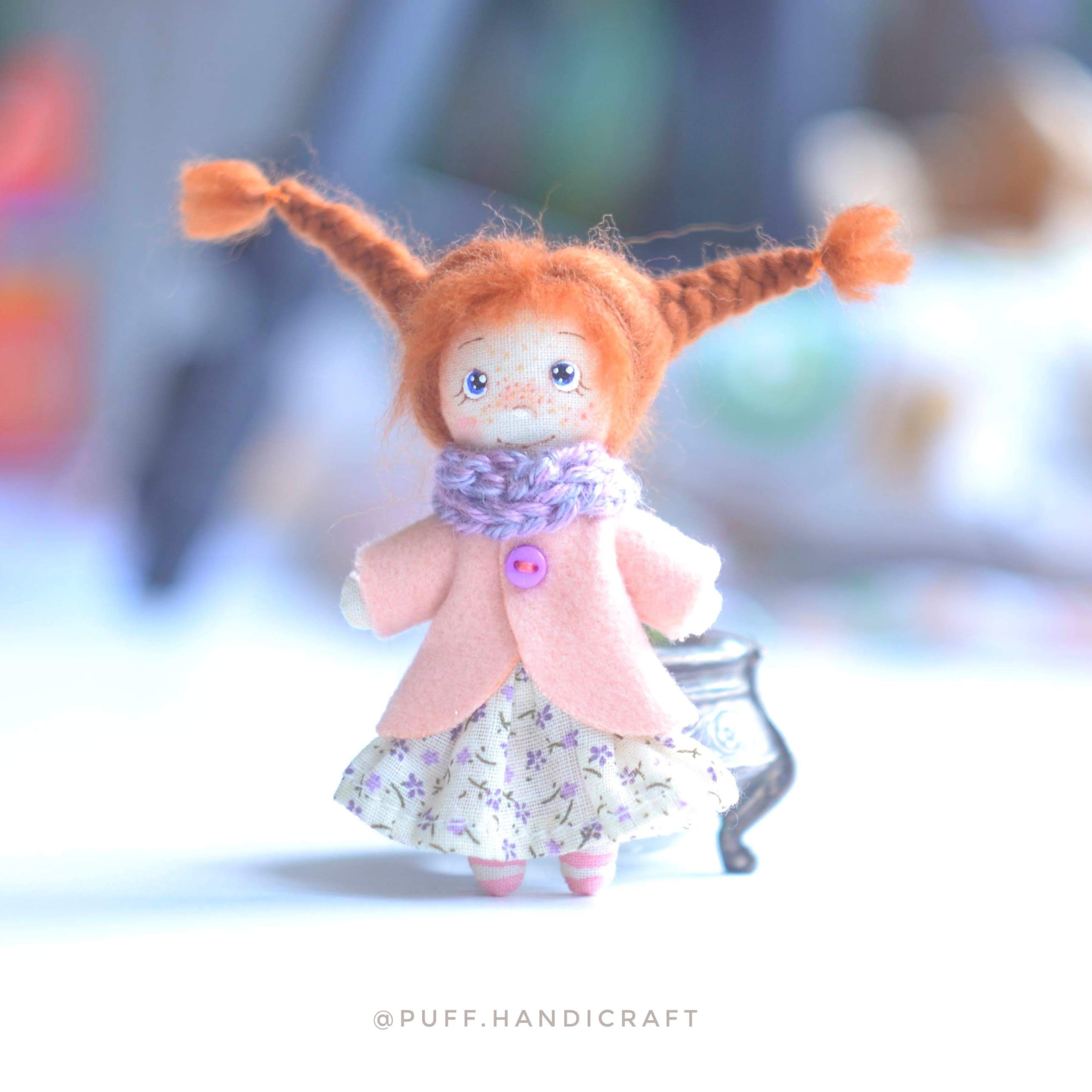 Miniature Doll PDF Pattern & Video Tutorial, 3" Pocket Doll Brooch - Etsy