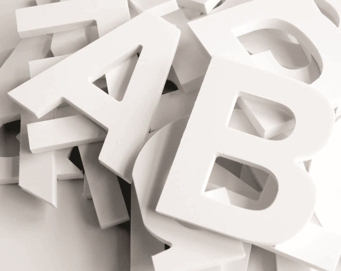 Individual Letters PVC Letters for Decor Dimensional Letters for Home ...