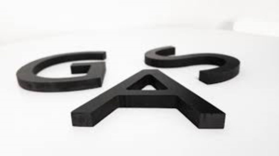 Individual Letters | PVC Letters for Decor | Matte Dimensional Letters ...