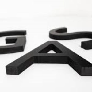 Individual Letters | PVC Letters for Decor | Matte Dimensional Letters ...