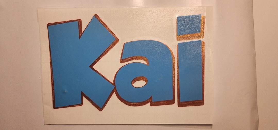 Custom Name Vinyl Decal - Etsy