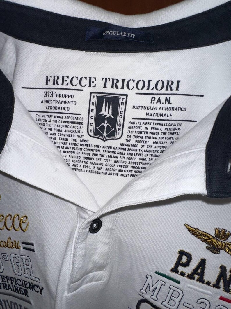 Aeronautica Militare Polo Shirt: Frecce Tricolori, Italian Air Force ...