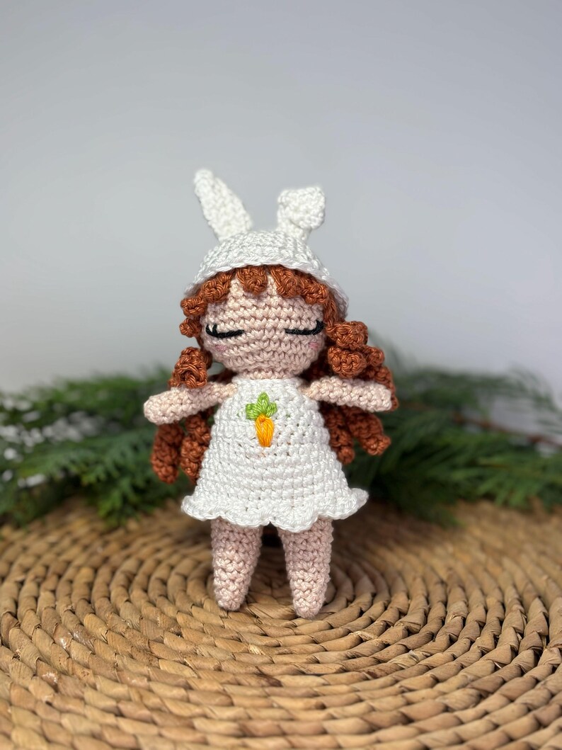 Fluffy the Bunny Faerie Crochet Pattern | Easter Amigurumi PDF Toy ...